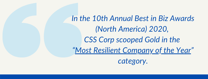 Movate (Formerly CSS Corp) Goes Big With Best Biz Awards International 2021